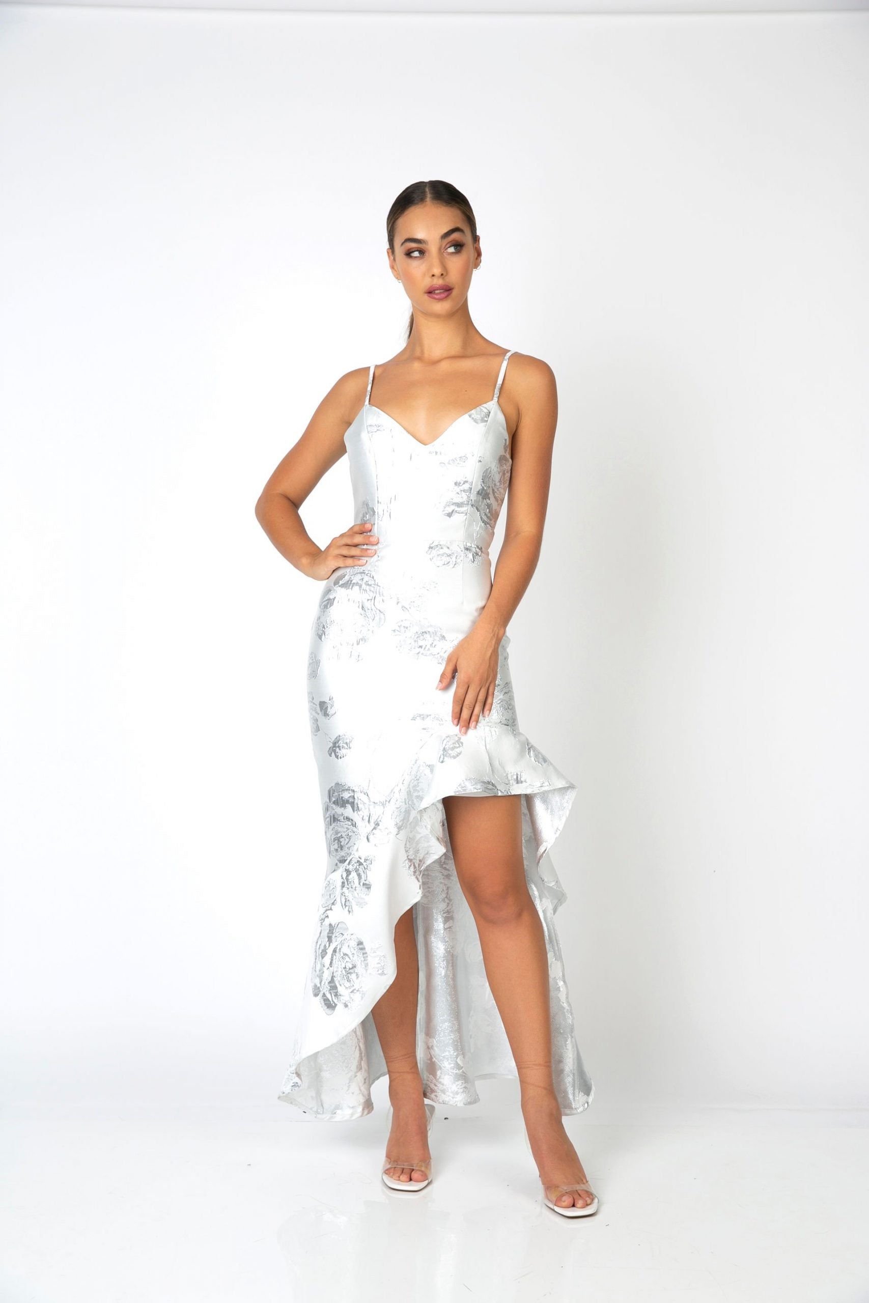 RD203102 In Love Frill Maxi – ZsaZsa Boutique